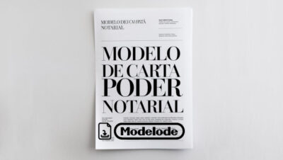 Modelo de carta poder notarial en Word [Perú]
